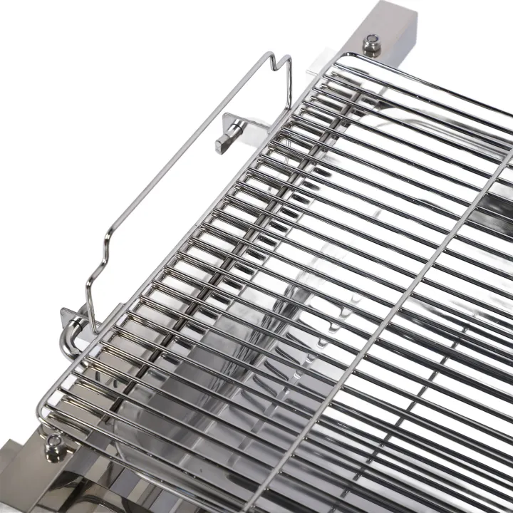 BBQ Grill Easy Control Charcoal Grill Foldable Portable Rust Proof for ...