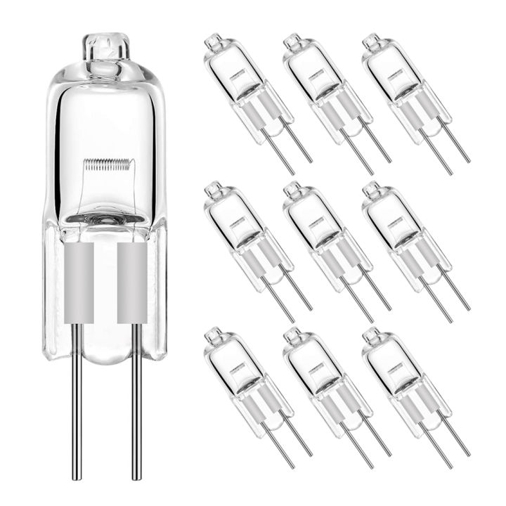 10pcs 12V G4 Halogen Bulb 12v G4 Bulb G4 Halogen Bulb Warm White Bulb ...
