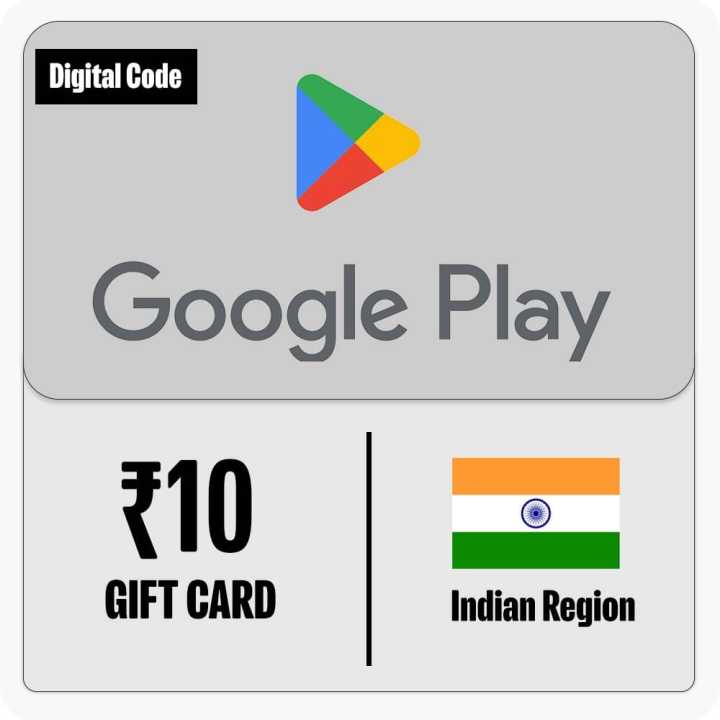 Google Play Gift Code 10 Rupees (INR) - India Region | Daraz.lk