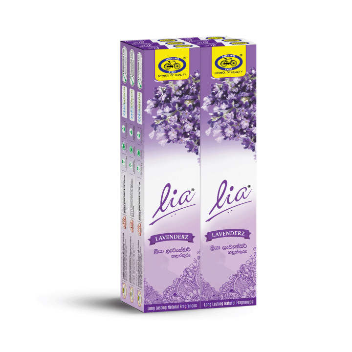 Lia Incense Sticks - Lavender - 6 Packets & Get 1 Stop O Power Bag ...