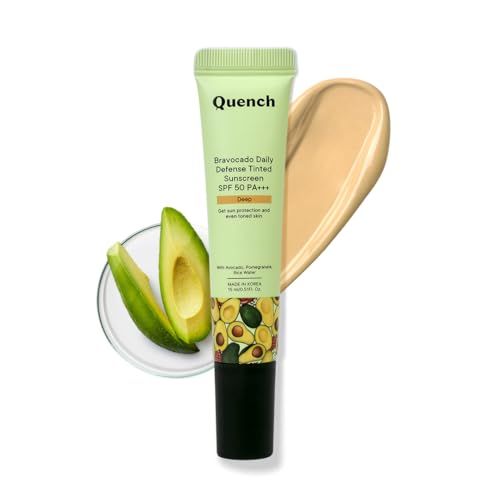 QUENCH Bravocado Daily Defense Tinted Sunscreen SPF 50 PA ...