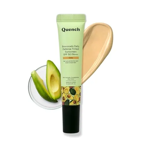 QUENCH Bravocado Daily Defense Tinted Sunscreen SPF 50 PA ...
