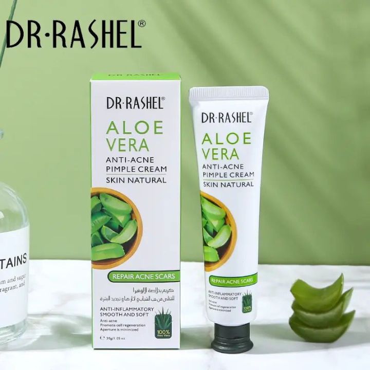 DR.RASHEL Aloe Vera Anti-Acne Pimple Cream 30g | Daraz.lk