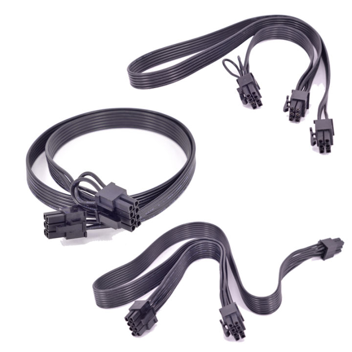 -E 6 Pin To 2 Ports 62 Pin 8 Pin Power Supply Cable 6pin To 8pin For ...