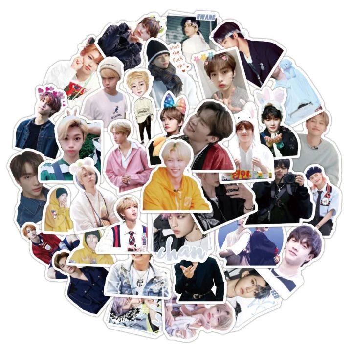10/50Pcs Kpop Korean Team Stray Kids Stickers Luggage Laptop Fridge ...