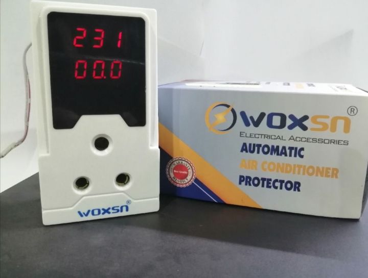 Woxsn 30 Amp Automatic Digital Air Condition Power Protector With Volt ...
