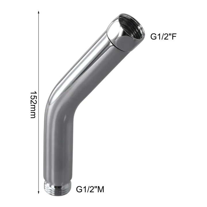 Bathroom Accessory Erosion Resistant Connector Chrome Shower Connector ...