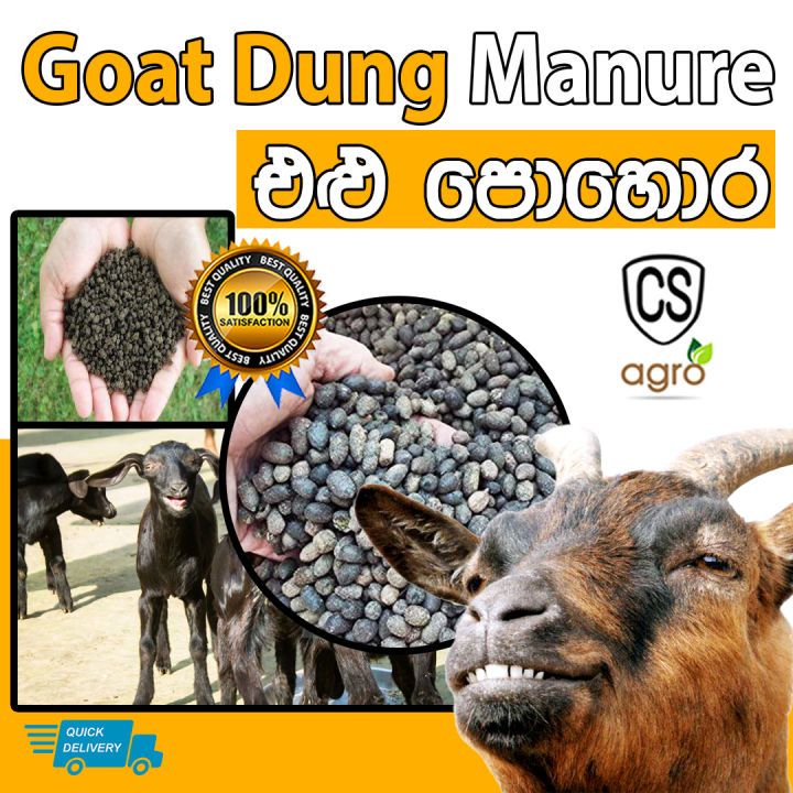 Goat Dung Compost Fertilizer Agriculture Home Garden 2KG | Daraz.lk