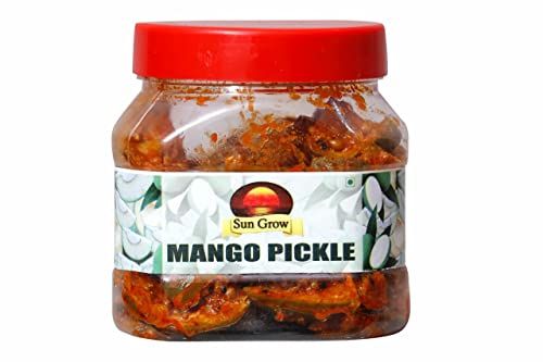 Sun Grow Homemade Spicy Rajasthani Dry Mango Pickle Masaledar Aam Ka ...