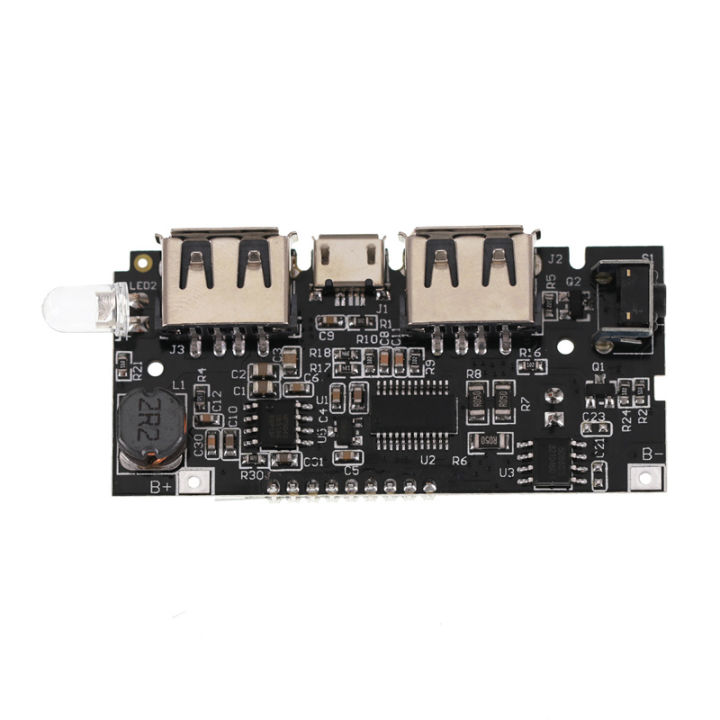 Dual USB 5V 2.1A Mobile Power Bank 18650 Lithium Battery Charger Board Digital LCD Charging ...