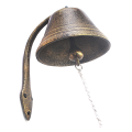 Dinner Bell Iron Doorbell for Outside or Inside Vintage Garden Knocker ...