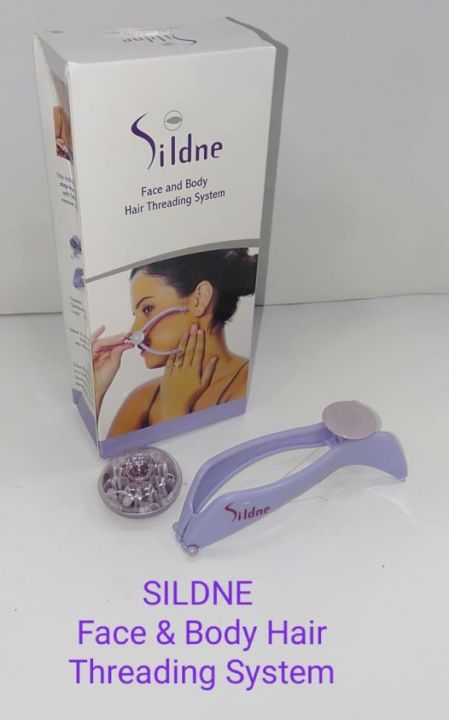 USA Sildne (Slique) sil Face and Body Hair Threading System | Daraz.lk