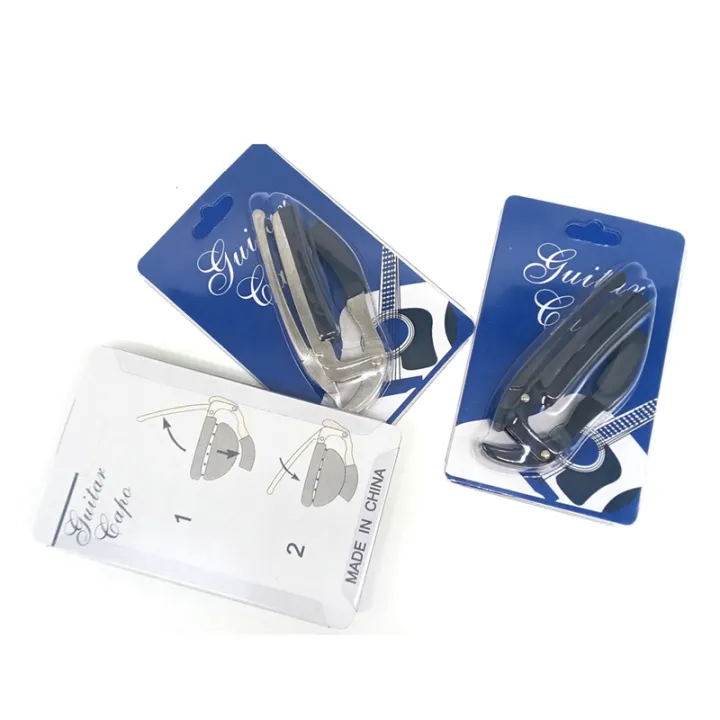 Key Acoustic Classic Guitar Capo Tone Changing Clip (Silver) | Daraz.lk