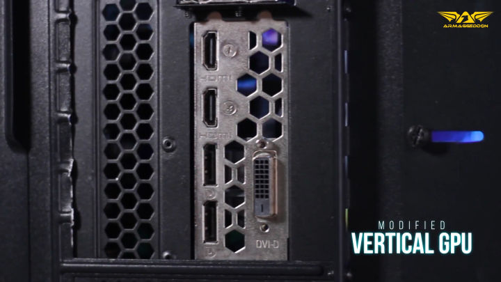 Armaggeddon Airstream AR140 E-ATX Gaming PC Case See Thru Side Panel ...