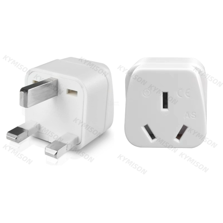 AU 2Pin 3 Pin To UK Plug Adapter To UK Type-G Converter Argentin New ...