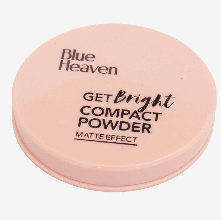 Blue Heaven Get Bright Compact Powder - Cream Blush 16g | Daraz.lk