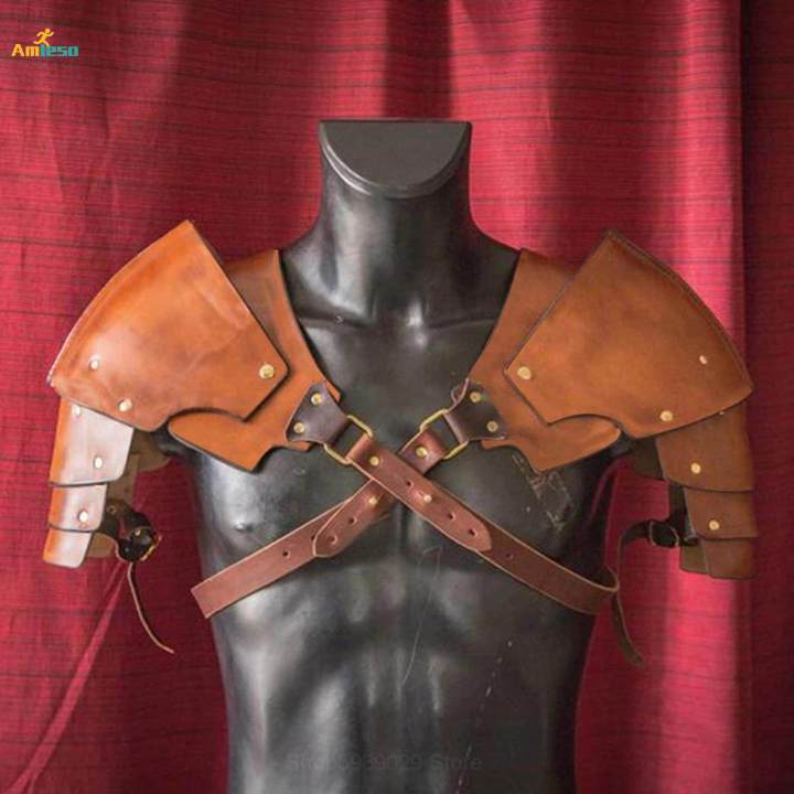 Medieval Shoulder Adjustable Pauldron for Costume Role Play Cosplay ...
