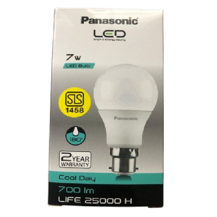 Panasonic LED Bulb B22 7 Watt (Cool Daylight) - 7W Pin Type | Daraz.lk
