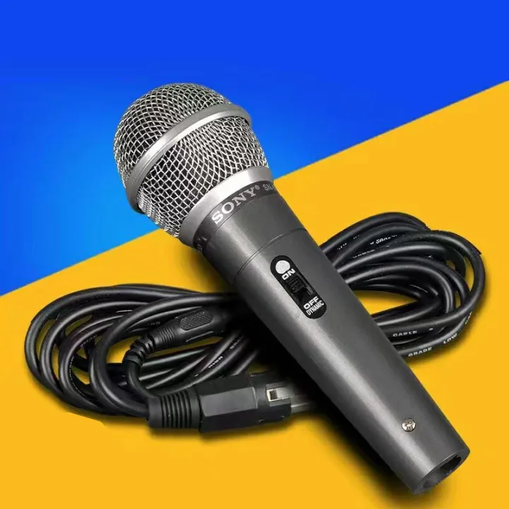 SONY Professional Dynamic Microphone For Vocal Karaoke SN-630 Wire MIC ...