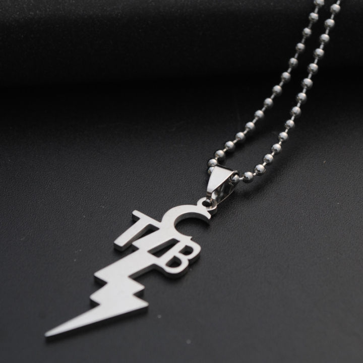 Tcb Elvis Presley Stainless Steel Necklace Music Superstar Alphabet ...