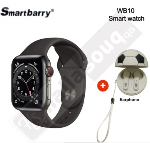 Smartbarry WB-10 2022 Football Commemoration with earbuds smartwatch | Daraz.lk