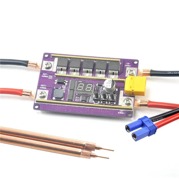 3 in 1 Spot Welder DIY Kit 12V Spot Welding Machine for 18650 Battery ...