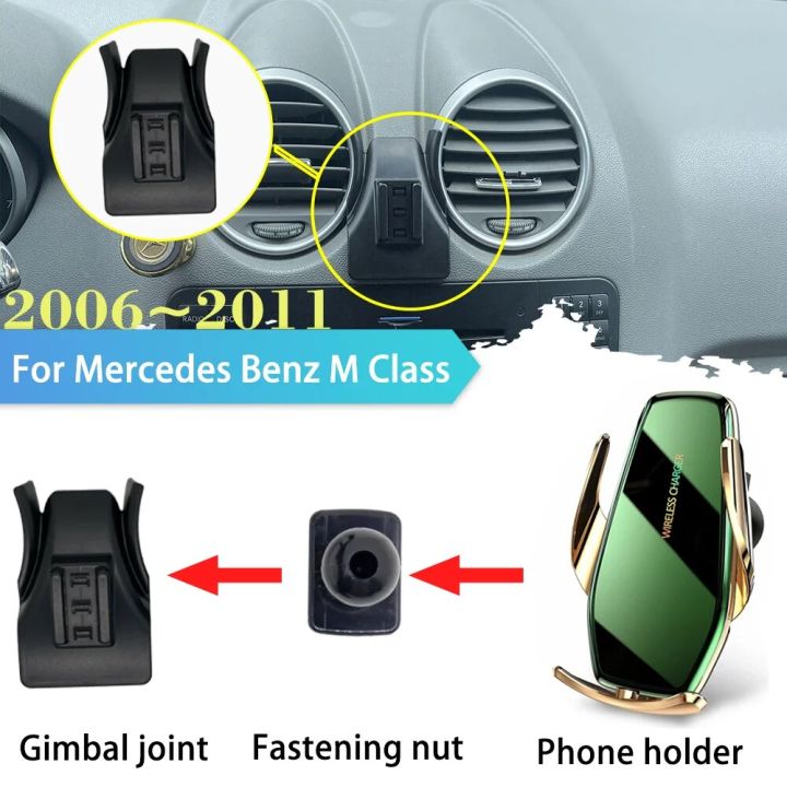 30W Car Mobile Phone Holder for Mercedes Benz M Class W164 ML 320 2006 ...