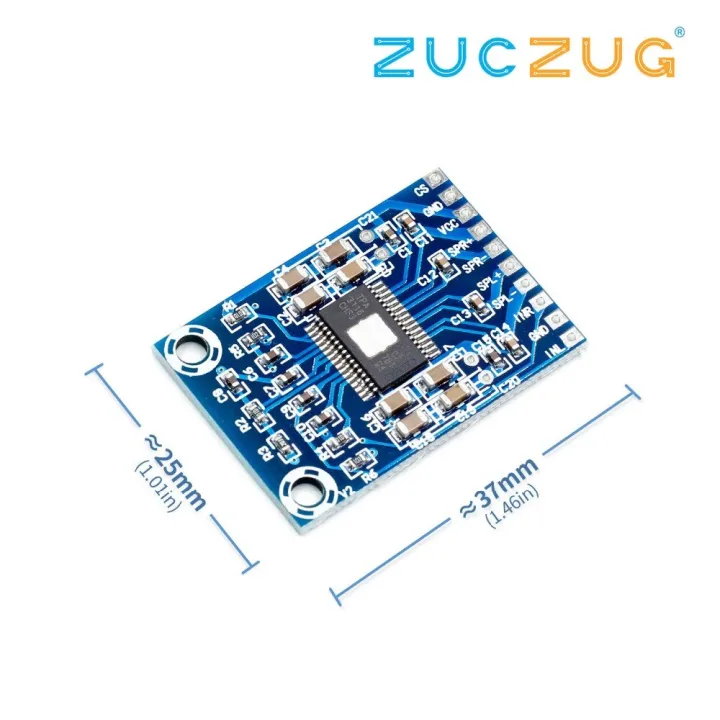 【Hannah Martin Official Store】XH-M562 TPA3116D2 50W+50W Channel Mini Amplifier Class D Amplifier ...