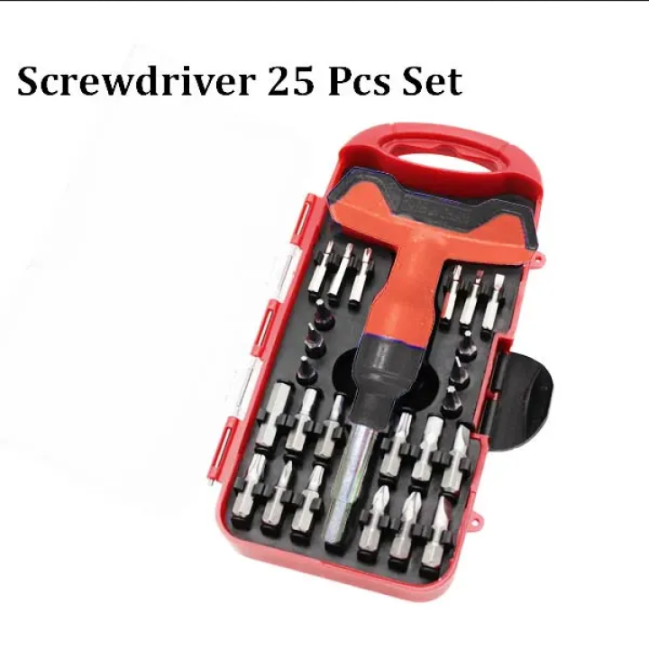 Screwdriver 25 Pcs Hand Tool Set | Daraz.lk