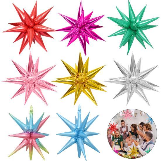 Foil Blasting Star Explosion Star 18" Inch Balloon Starburst Foil ...