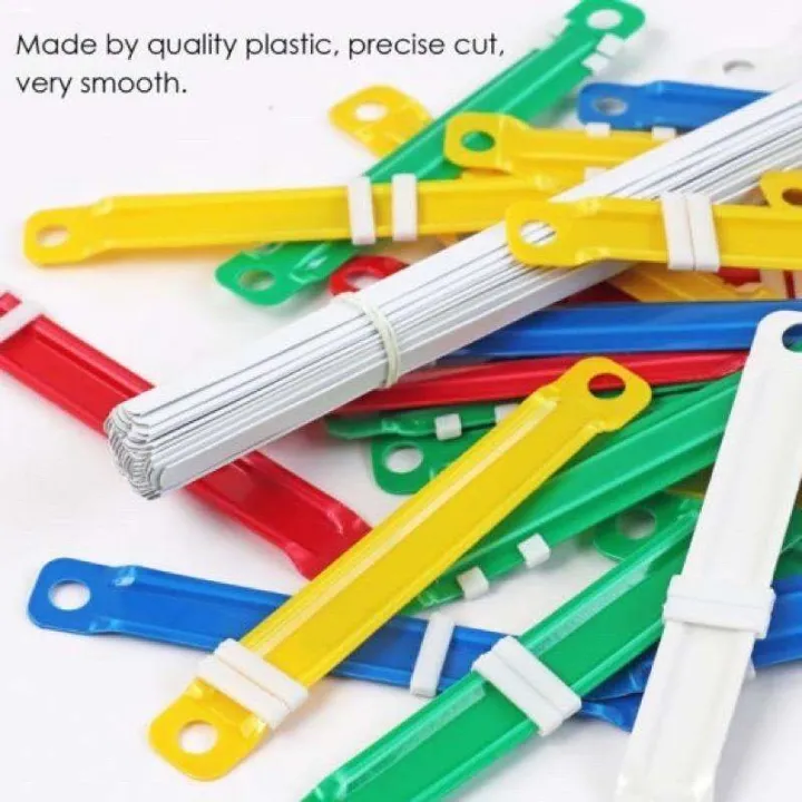 PLASTIC PAPER PASTENER 7CM（50set）1BOX | Daraz.lk