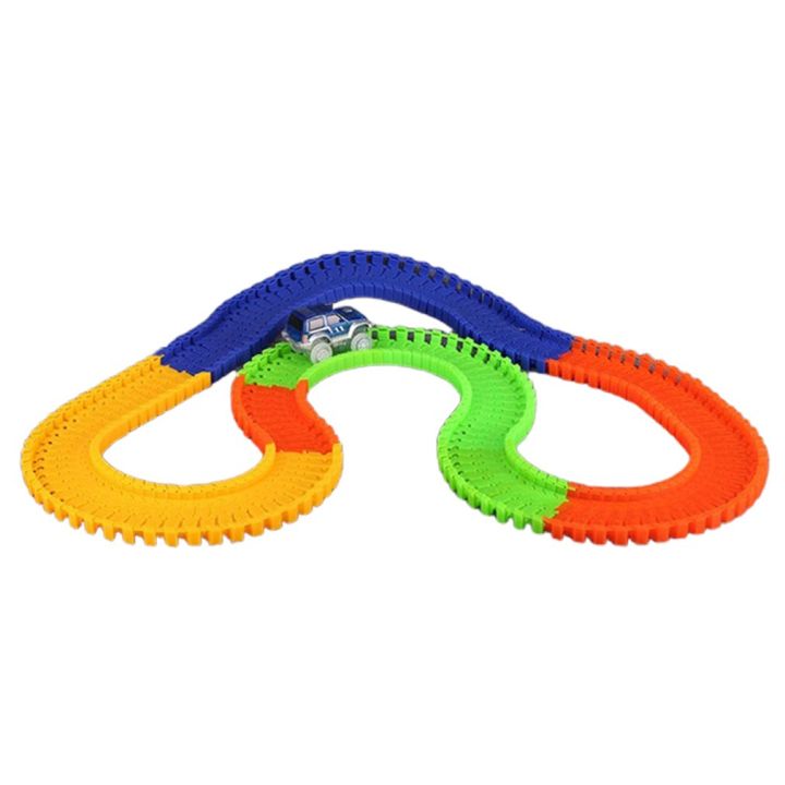 Magic Tracks RC-led turbo racing car flexible bendable luminaire in ...