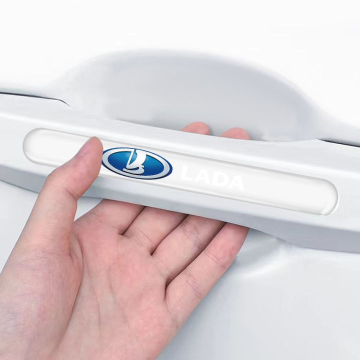 Car door anti- strip door handle protection strip For Lada Granta Vaz ...