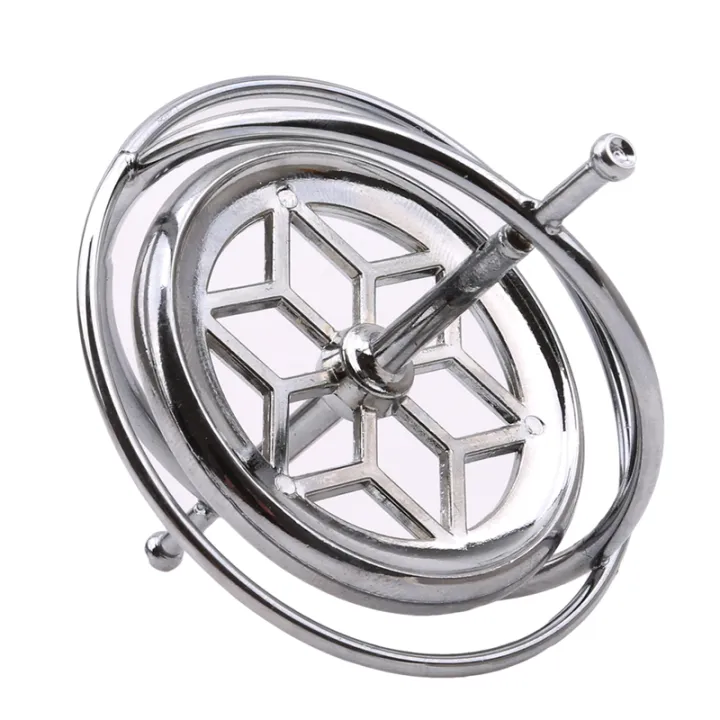 Metal Gyroscope Classic Traditional Educational Toys Magic Space ...