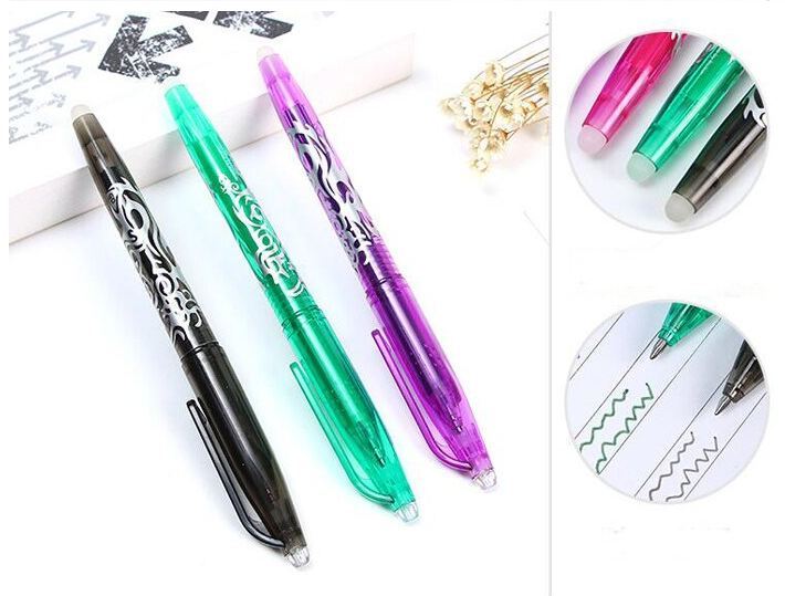 New Erasable Pen ( 1 Pcs ) 0.5mm OfficeSchool Magic Erasable Pen ...