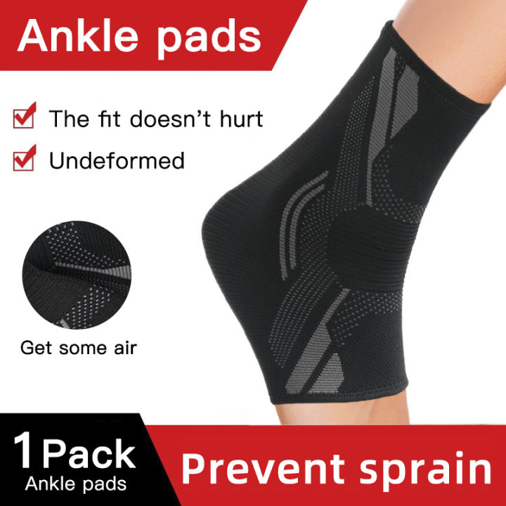 【NEW】 1PC Ankle Brace Compression Sleeve Basketball Soccer Running ...