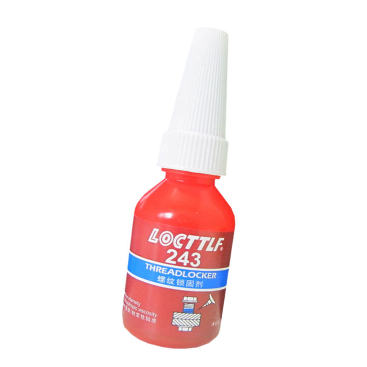 Blue Locktite Thread-Locker 243 Medium Strength Tolerant Threadlocker ...