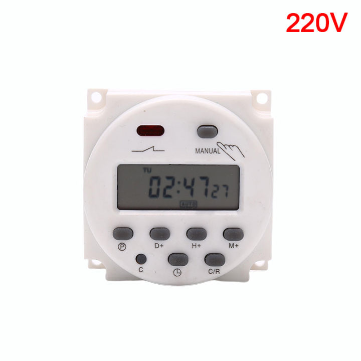 JinnikaijiTimer Switch Relay Timer Programmable V 240V 12V 2 [Best Rice ...