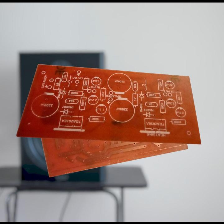 DIY PCB - TDA2030 Double IC Stereo Audio Amplifier PCB only | Daraz.lk