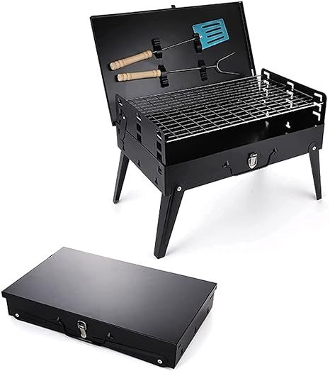 BBQ Grill Portable Folding Barbecue Device Style | Daraz.lk