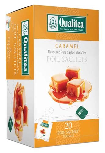 Qualitea Black Tea Caramel Flavoured Tea Bag Pack | Daraz.lk