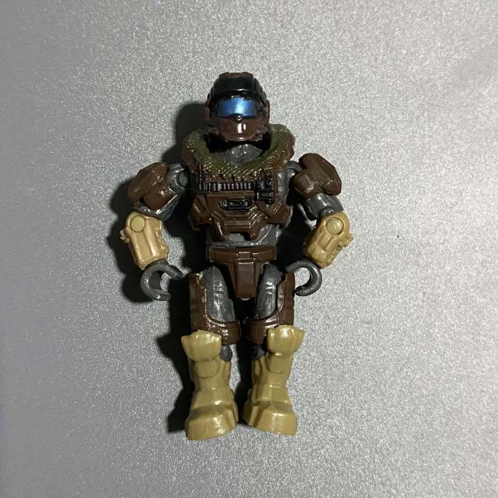 Mega Bloks Halo Unlimited Master Chief Movable Soldiers 1/35 Scale 5 ...