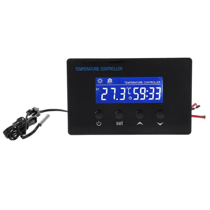 Digital Sauna Thermostat 220V 10A Temperature Controller Timer with NTC ...