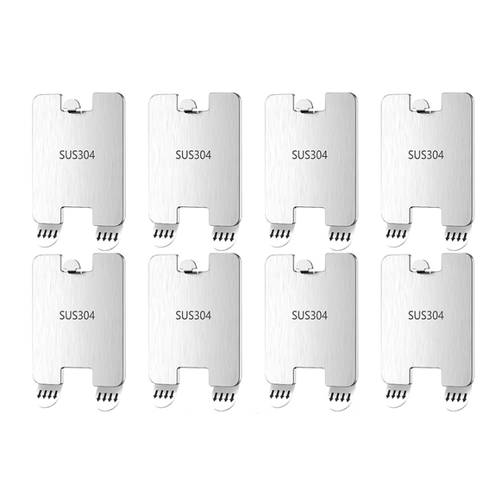 Spreeshop Adhesive Metal Picture Wall Hangers Without Nails, Damage ...