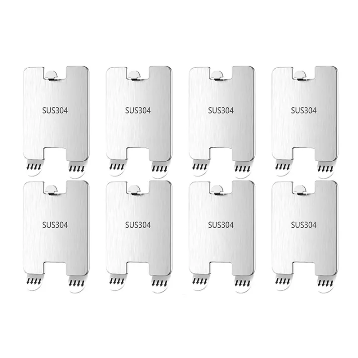 Spreeshop Adhesive Metal Picture Wall Hangers Without Nails, Damage ...