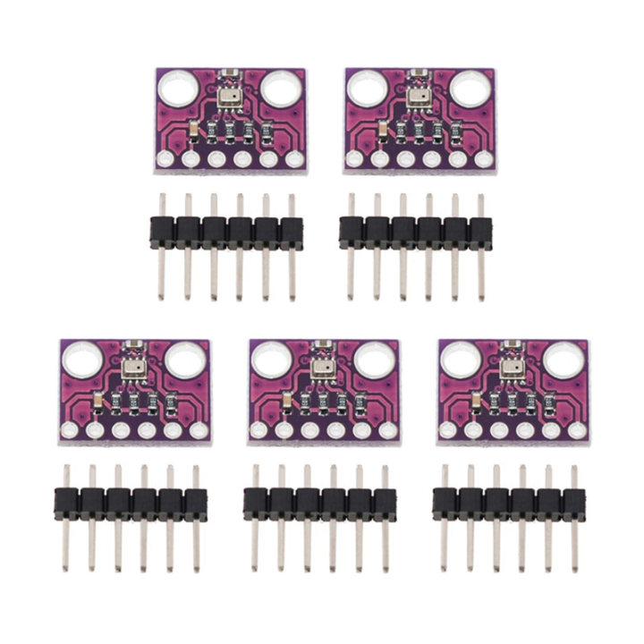 5Piece Temperature Barometric Pressure Sensor Module BME280-3.3 BME280 ...