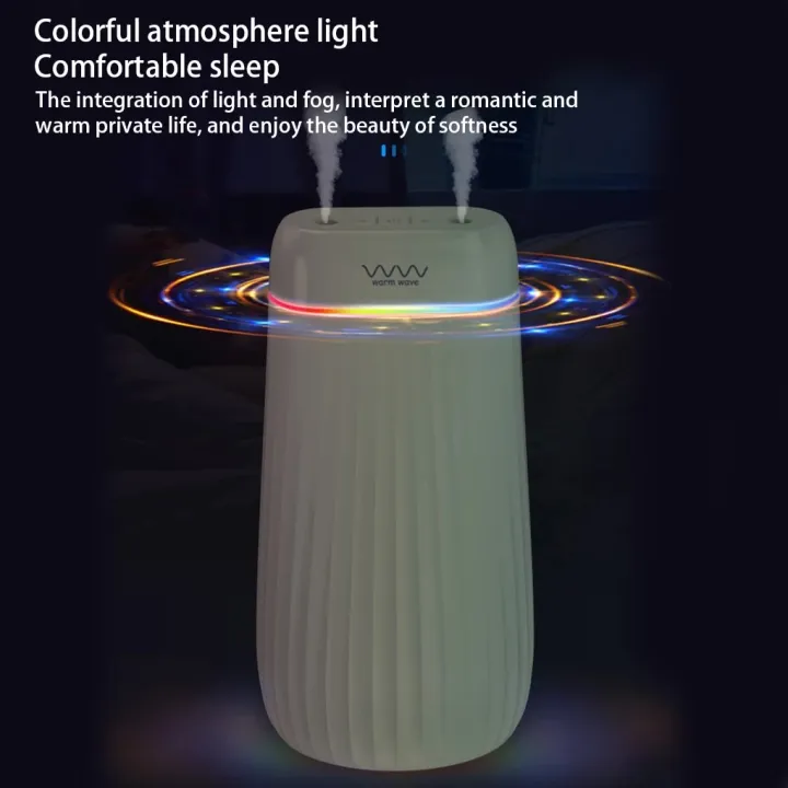 Air Freshener Mini Humidifier Aroma Diffuser Rechargeable Pink Battery ...