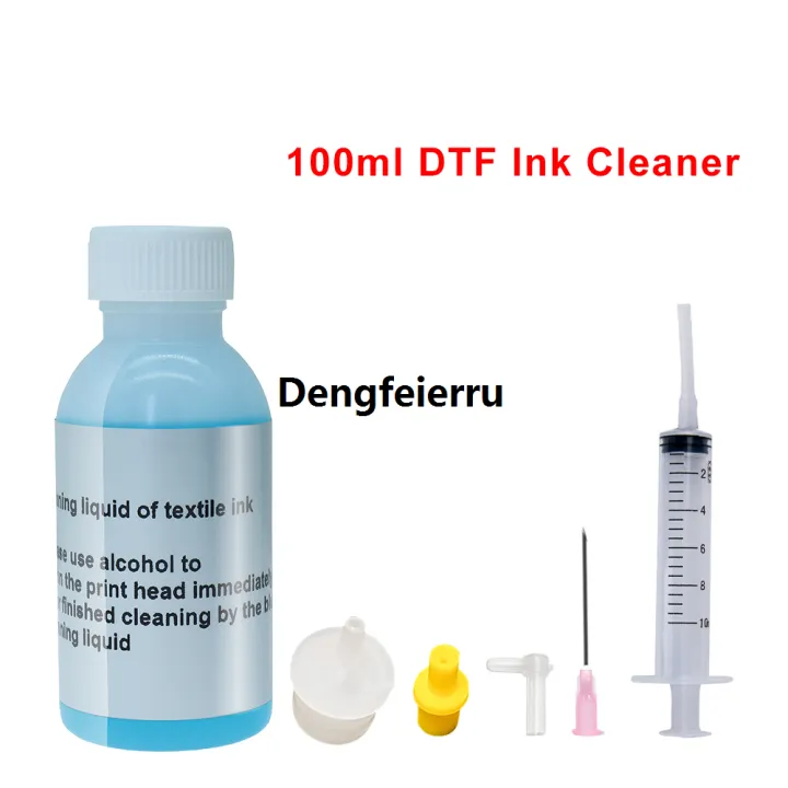 Dengfeierru 100ml Printhead Cleaning Kit For Dtf Cleaning Liquid Dtf ...
