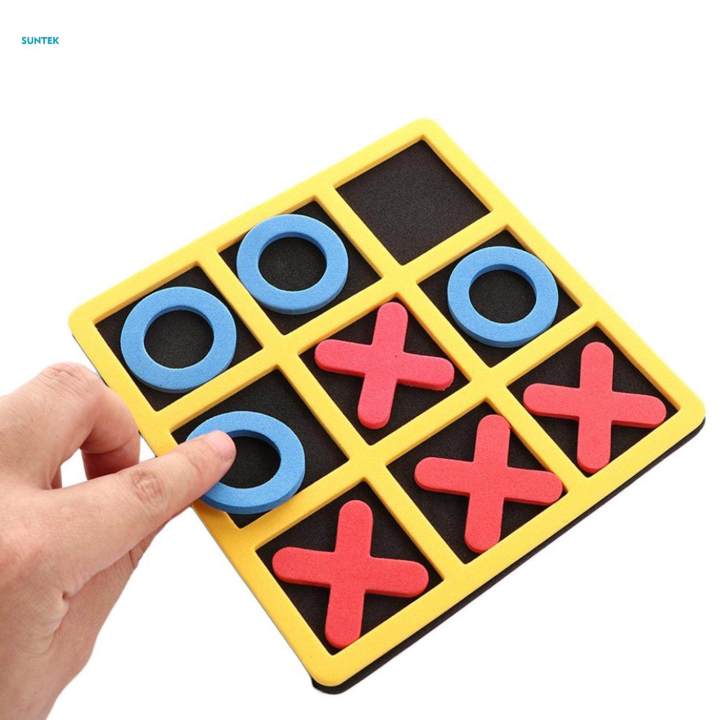 （NEW）Tic Tac Toe Tak/ Noughts and Crosses Board Game Indoor Playing ...