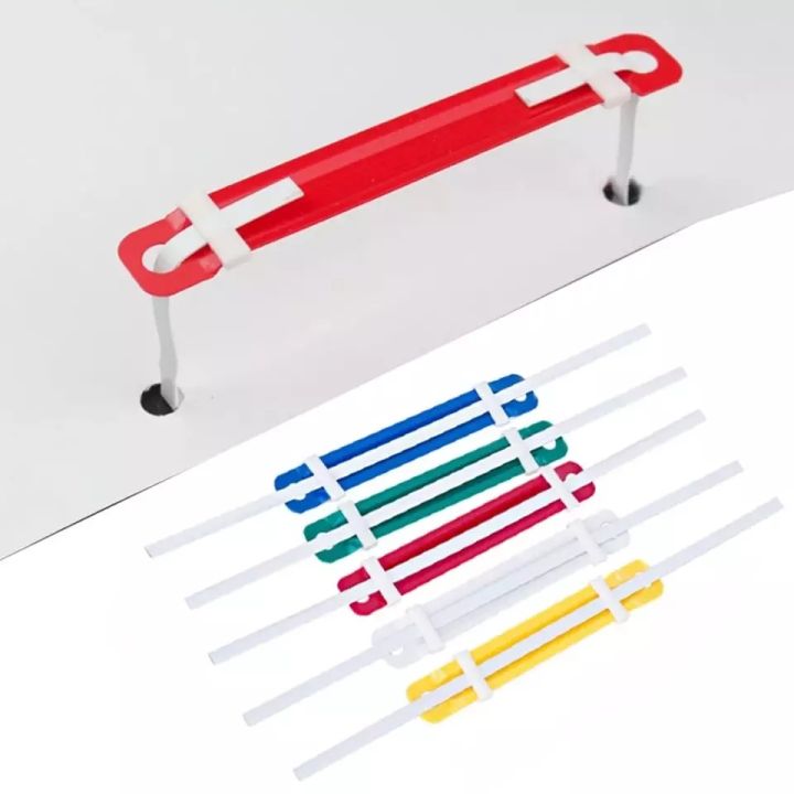 5 pcs Office School Colorful Plastic Paper Fasteners,2 Holes | Daraz.lk